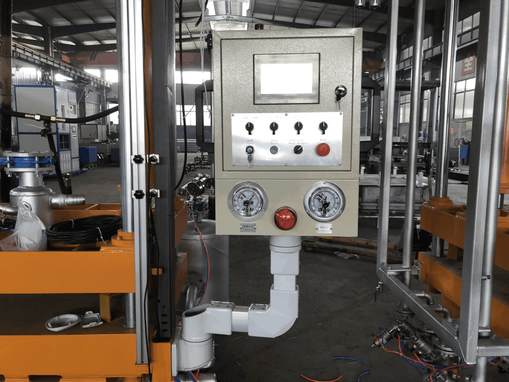 Vertical PLC hydraulic forming machine - OC Technology